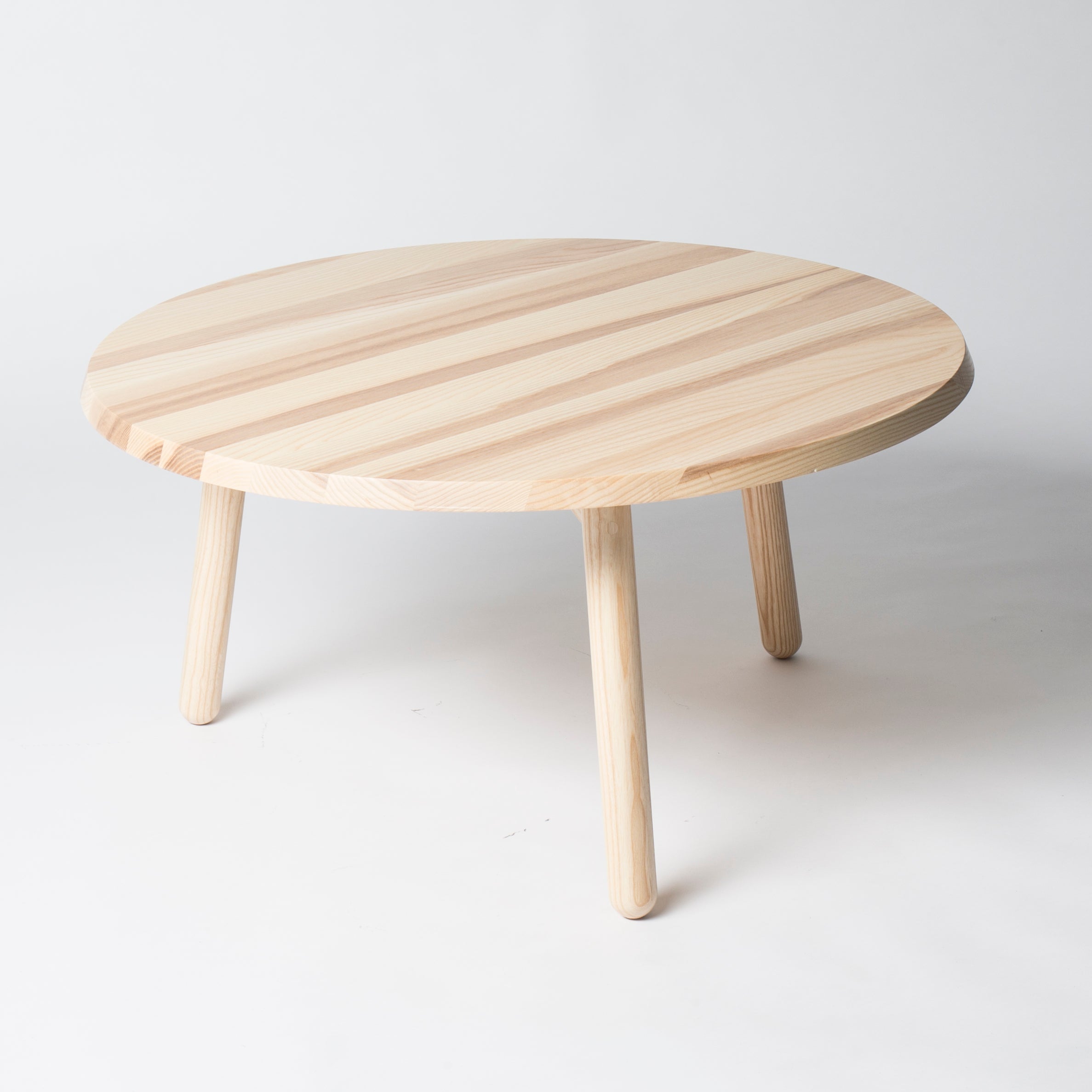 Grande table à café ronde Bistro – Établi